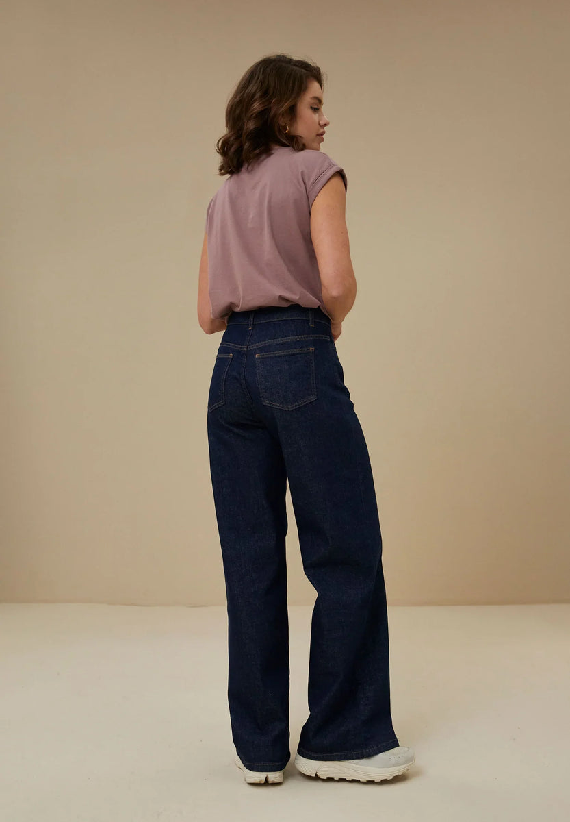 By-Bar lina mj pant dark denim – Isshoe